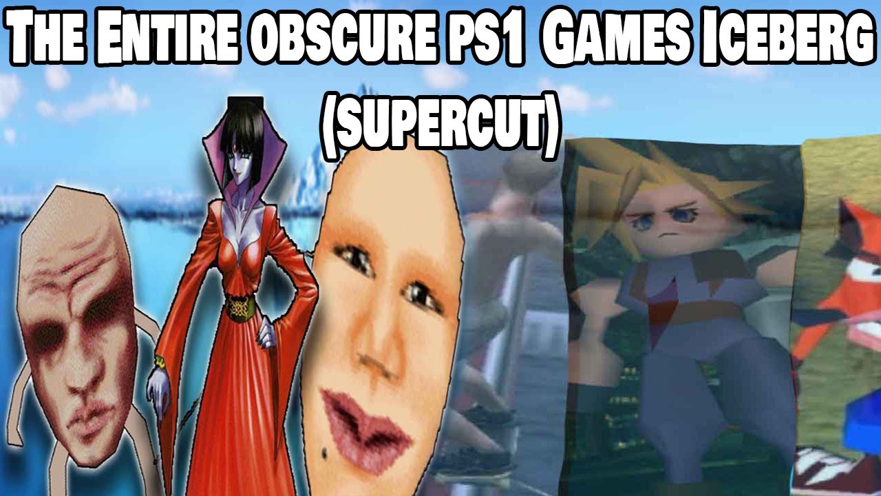 The Entire Obscure PS1 Games Iceberg Explained - YouTube
