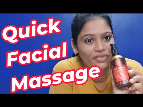 how to do quick facial massage step by step for glowing skin ...