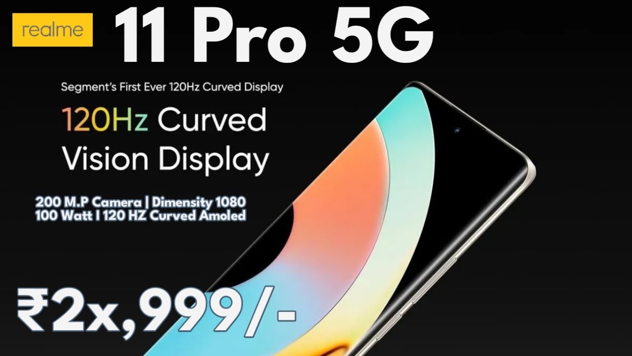 realme 11 Pro Series India Launch Date | India Price, Features, Camera ...