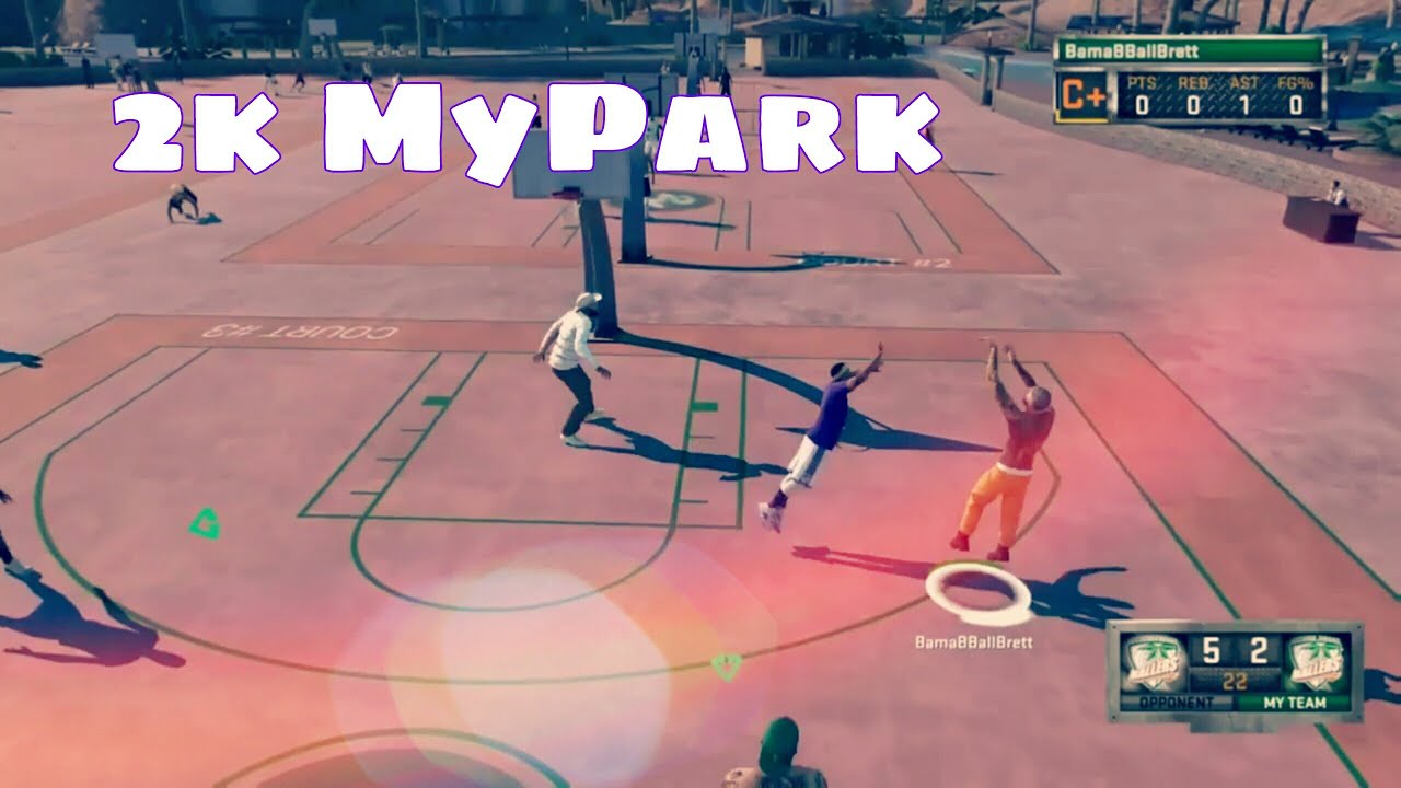 NBA 2K16 Park Montage SO MANY GREENS AND POSTERS - YouTube