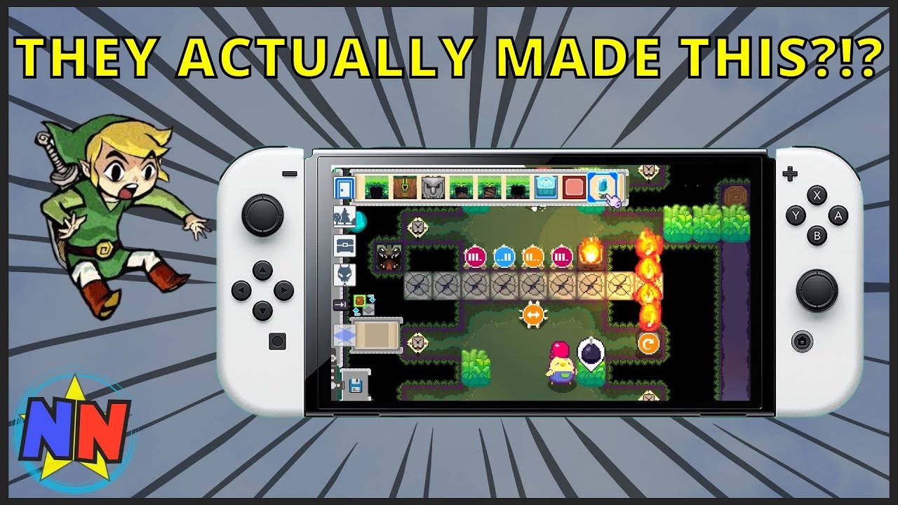 Wait - Super Zelda Maker is REAL...and OUT NOW?!? - YouTube