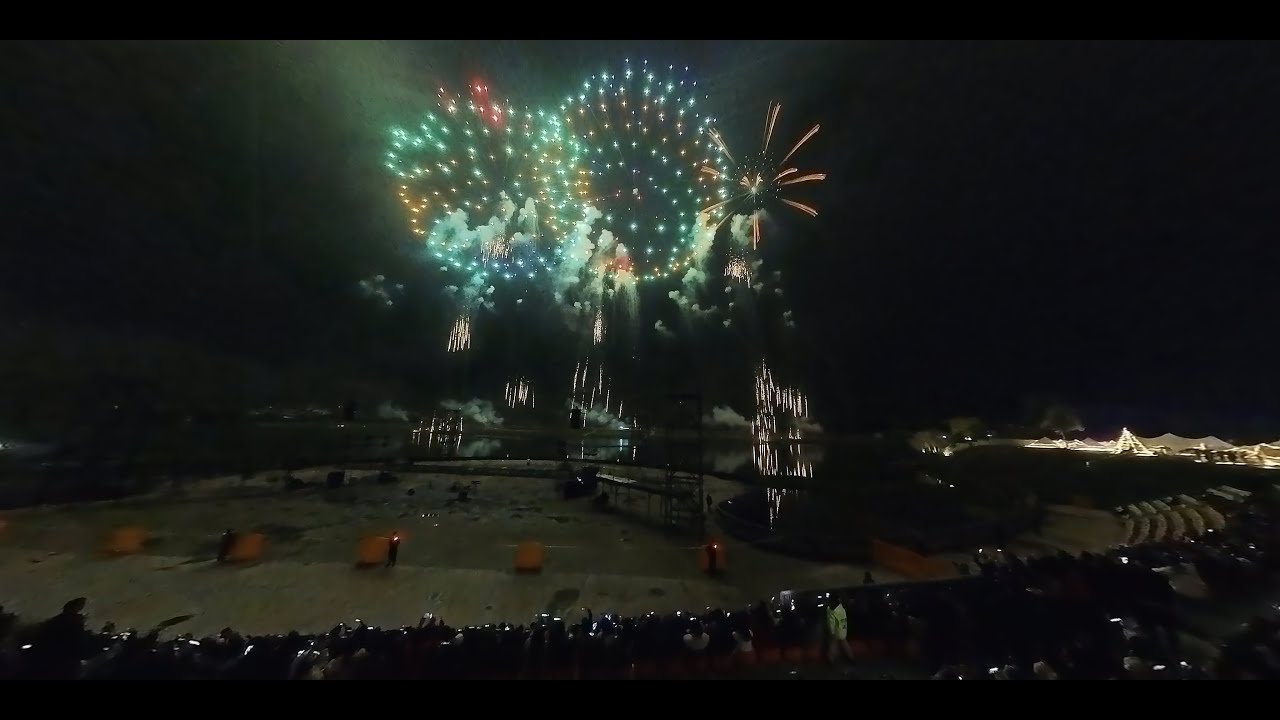 Immersive Experience in Weekend Firework Show, 2023 VR 360 4K Video ...