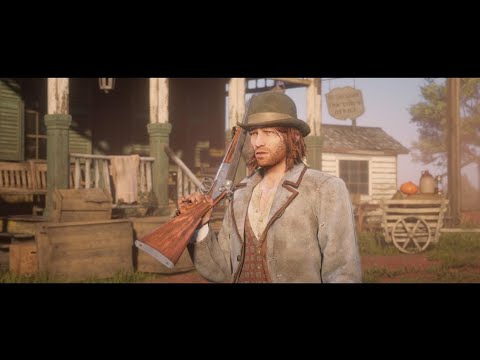 RDR2-PS4 (A Short Walk in a Pretty Town) - YouTube