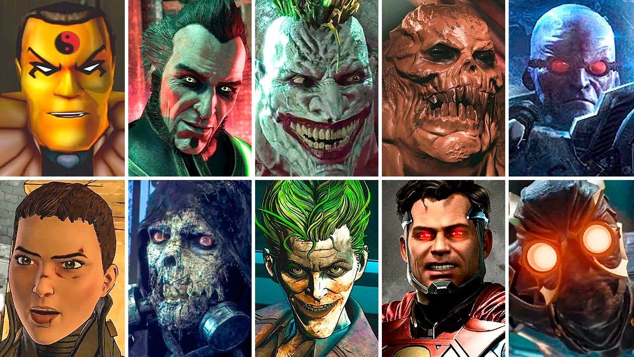 Evolution of Final Boss | Batman Games | 1998 - 2022 | 4K ULTRA HD ...