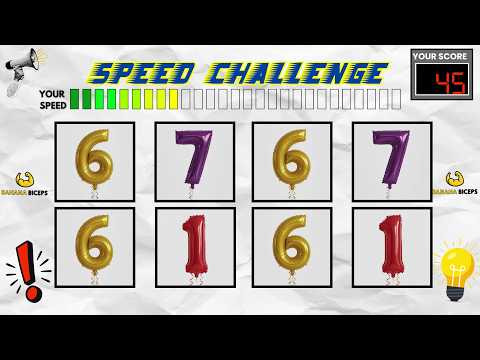 Slow to Fast Say The Word On Beat Speed Challenge 83 | SPEED EDITION | Easy Medium Hard | Fast
