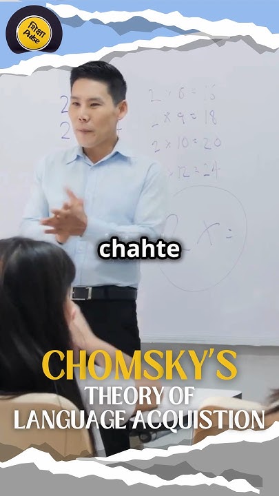 Chomsky's Theory Of Language Acquisition | #psychology # ...