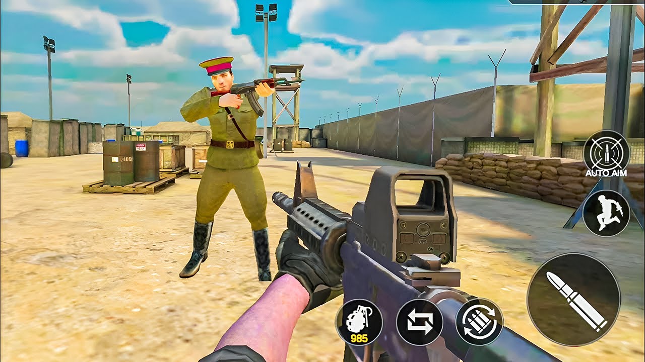 Gun Strike Ops: WW2 - World War II FPS Shooter - Shooting Games Android ...