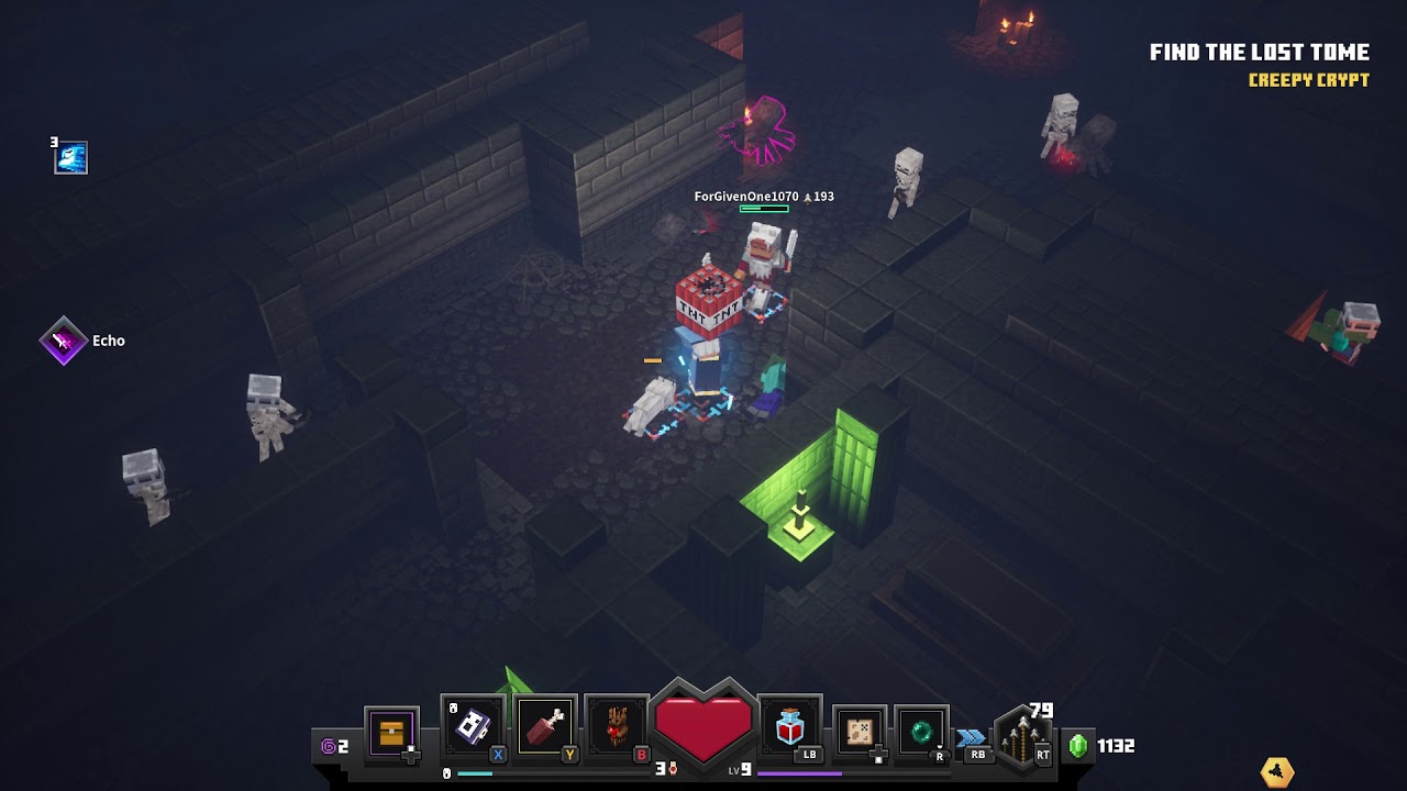 Minecraft Dungeons walk through part 2 - YouTube