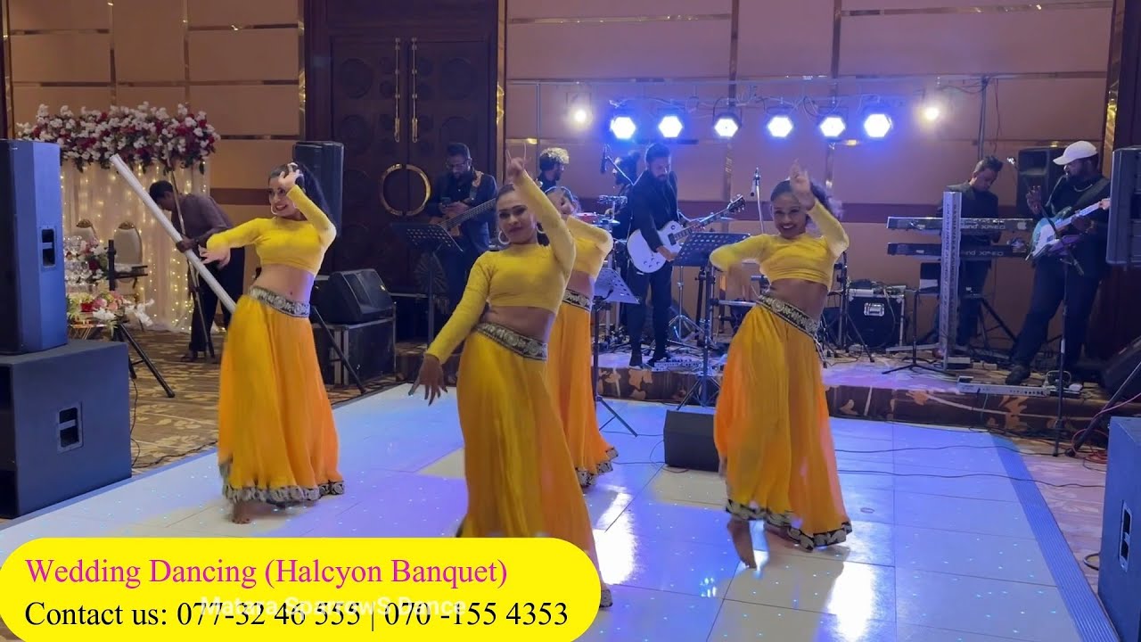 Wedding Highlights | Matara Sparrows Dance | Halcyon Banquet Kekanadura ...
