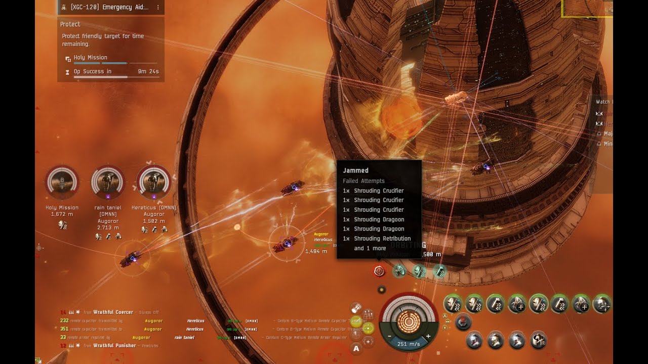 Eve online, Homefront: Emergency Aid (Holy Mission) - YouTube