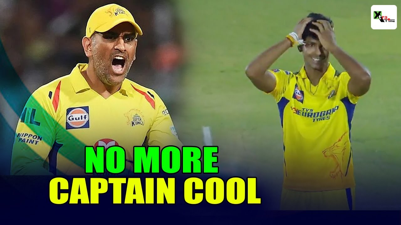Why did MS Dhoni lose his cool in the match against Rajasthan Royals ...
