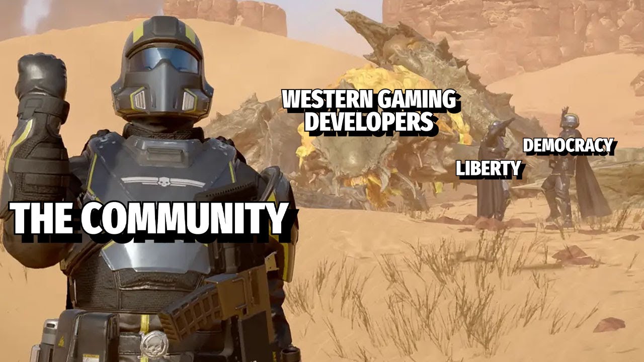 "It's My Job To Get Rid Of Anti-Woke Gamers" | The Helldivers 2 ...