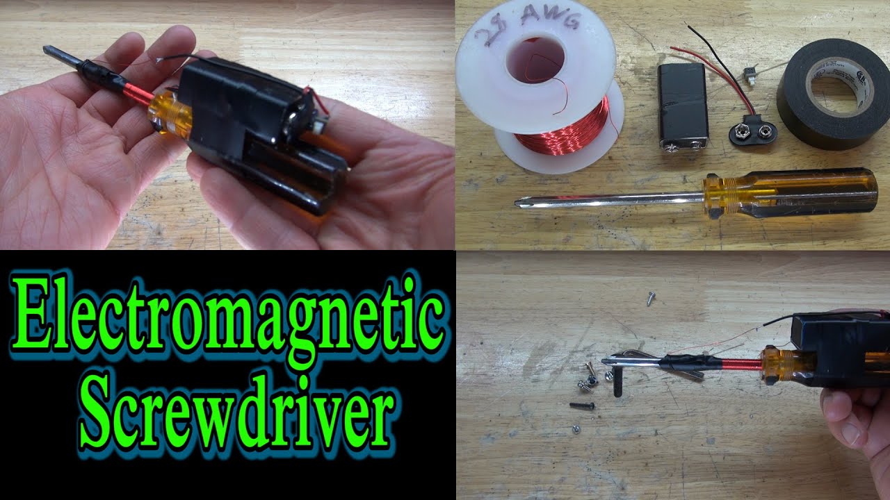 Electromagnetic Screwdriver - YouTube