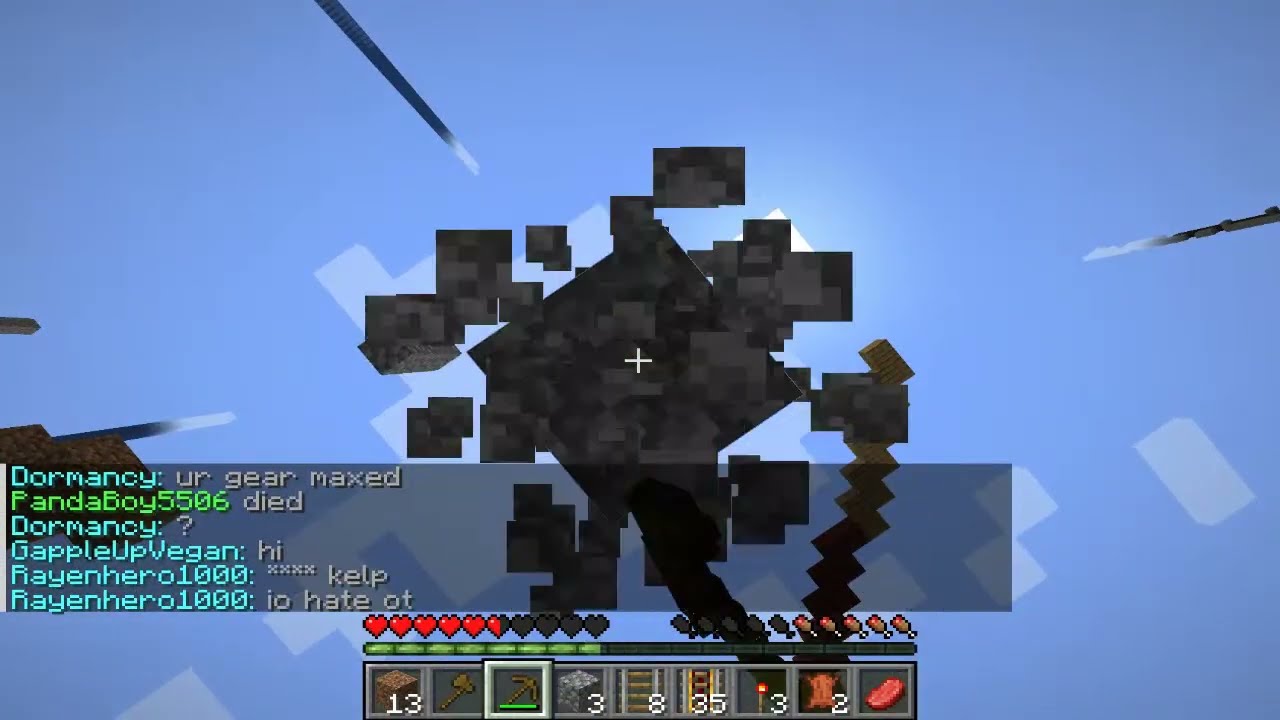 STAYING ALIVE ON MRBEAST MINECRAFT SERVER SIMPCRAFT - YouTube