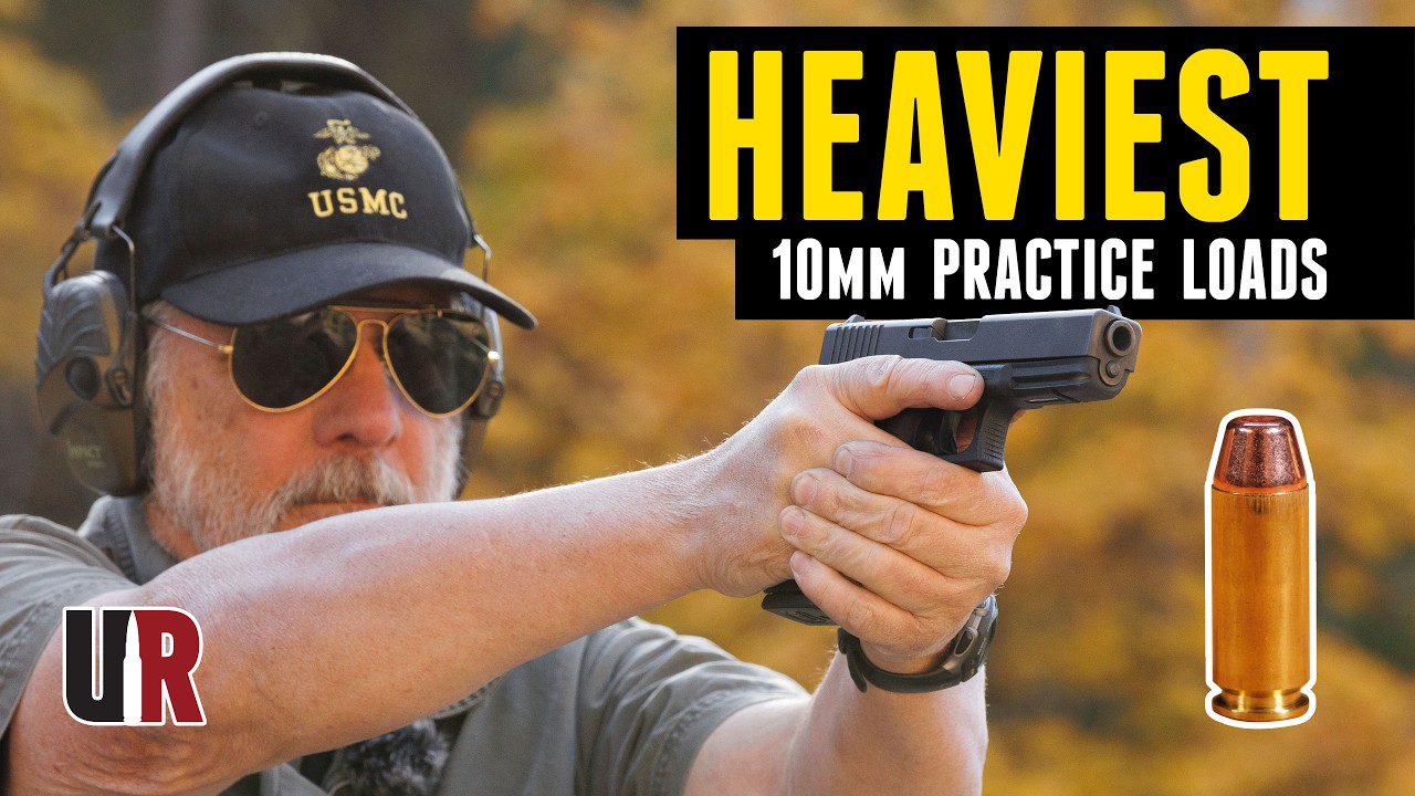 HEAVIER 10mm Practice Loads: Berry's 220gr Bullets - YouTube