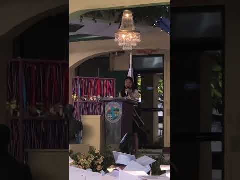 Novelyn Quillao’s Speech in Collat Integrated School, Masinloc, Zambales - Graduation Day Batch 2026
