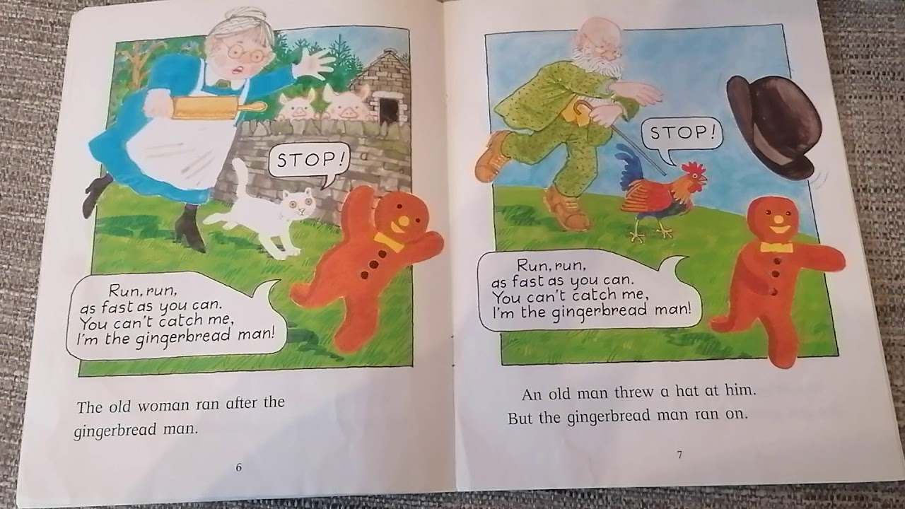 The Gingerbread Man - Mrs Bibby - YouTube