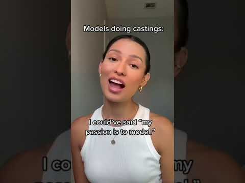 Model Tip: What To Say At Castings