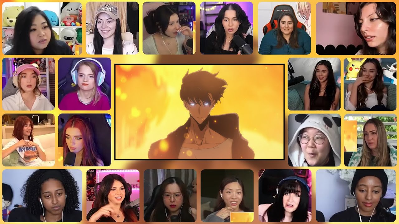 GIRLS REACT Solo Leveling Season 2 Episode 12 Girls Reaction Mashup ...