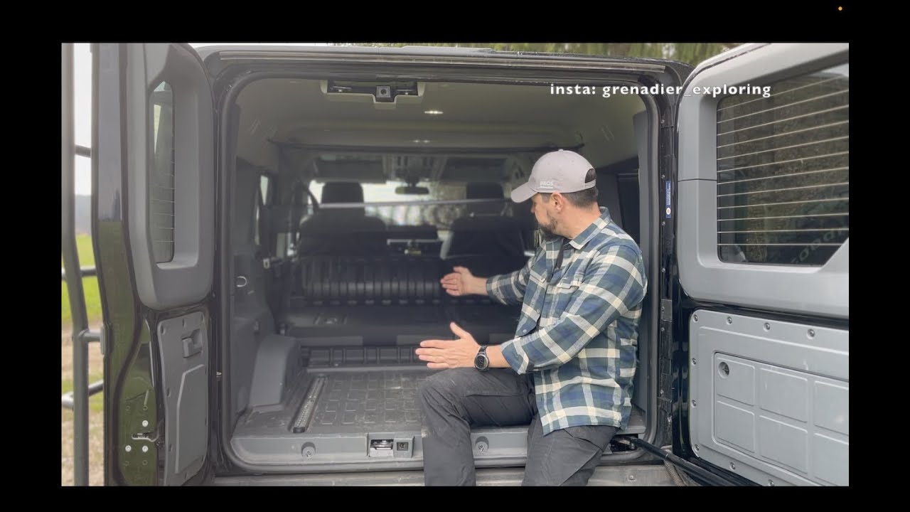 My Ineos Grenadier - Dimensions, Stowage, Cargo - YouTube