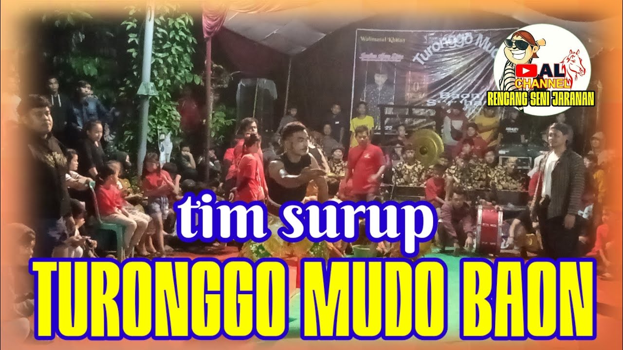 TURONGGO MUDO BAON .TIM SURUP - YouTube