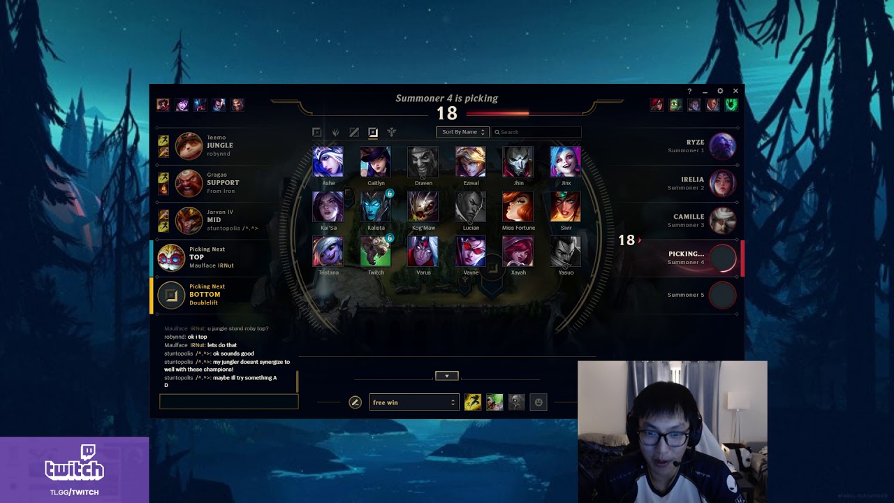 Doublelift on Locodoco Twitch.tv Clip [League of Legends Doublelift ...