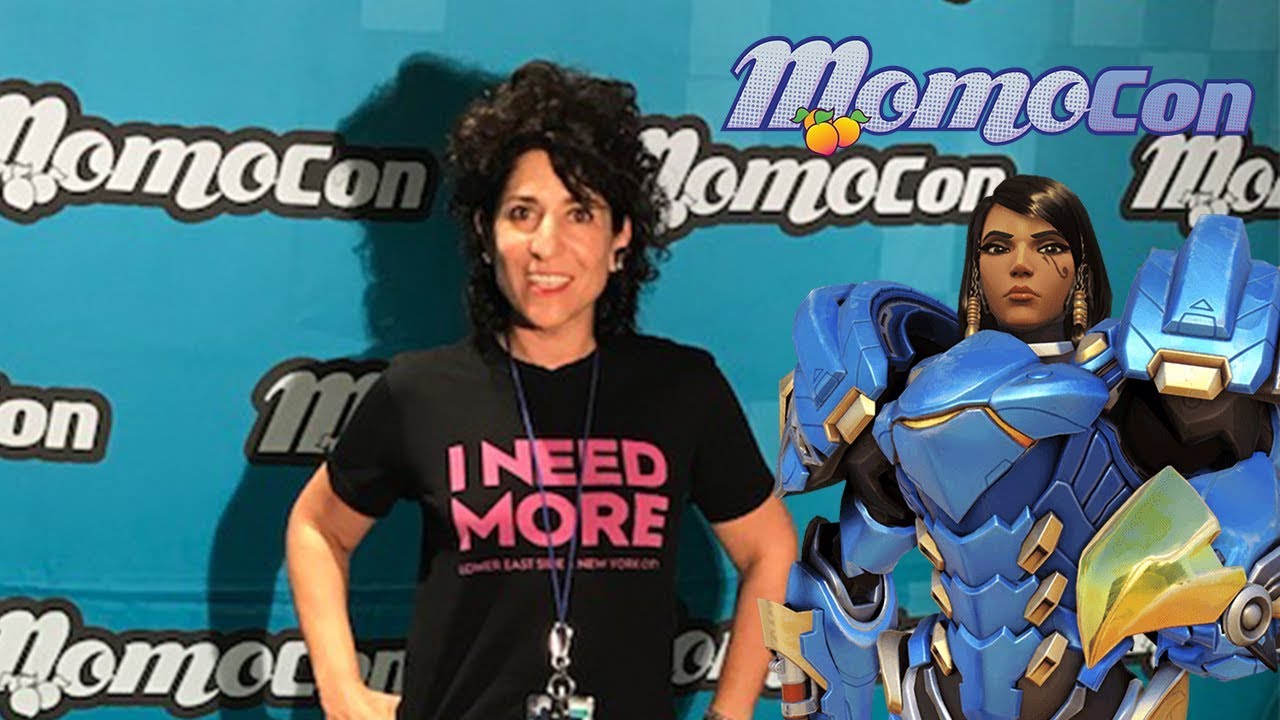Jen Cohn Momocon 2018 Interview! Voice of Pharah and Many more! - YouTube
