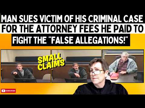 Man Sues Victim Of His Criminal Case For The Attorney Fees He Paid To Fight The “False Allegations!”