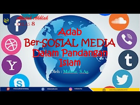 Akidah Akhlak Kelas 8 - Adab Bersosial Media Dalam Pandangan Islam ...