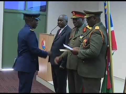 Graduation Ceremony of the Junior Staff Course 13/2019 at Namibia ...