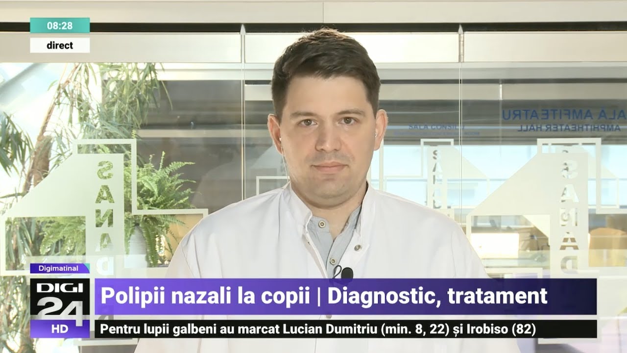 Polipii nazali la copii – Dr. Maxim Vasian | SANADOR - YouTube