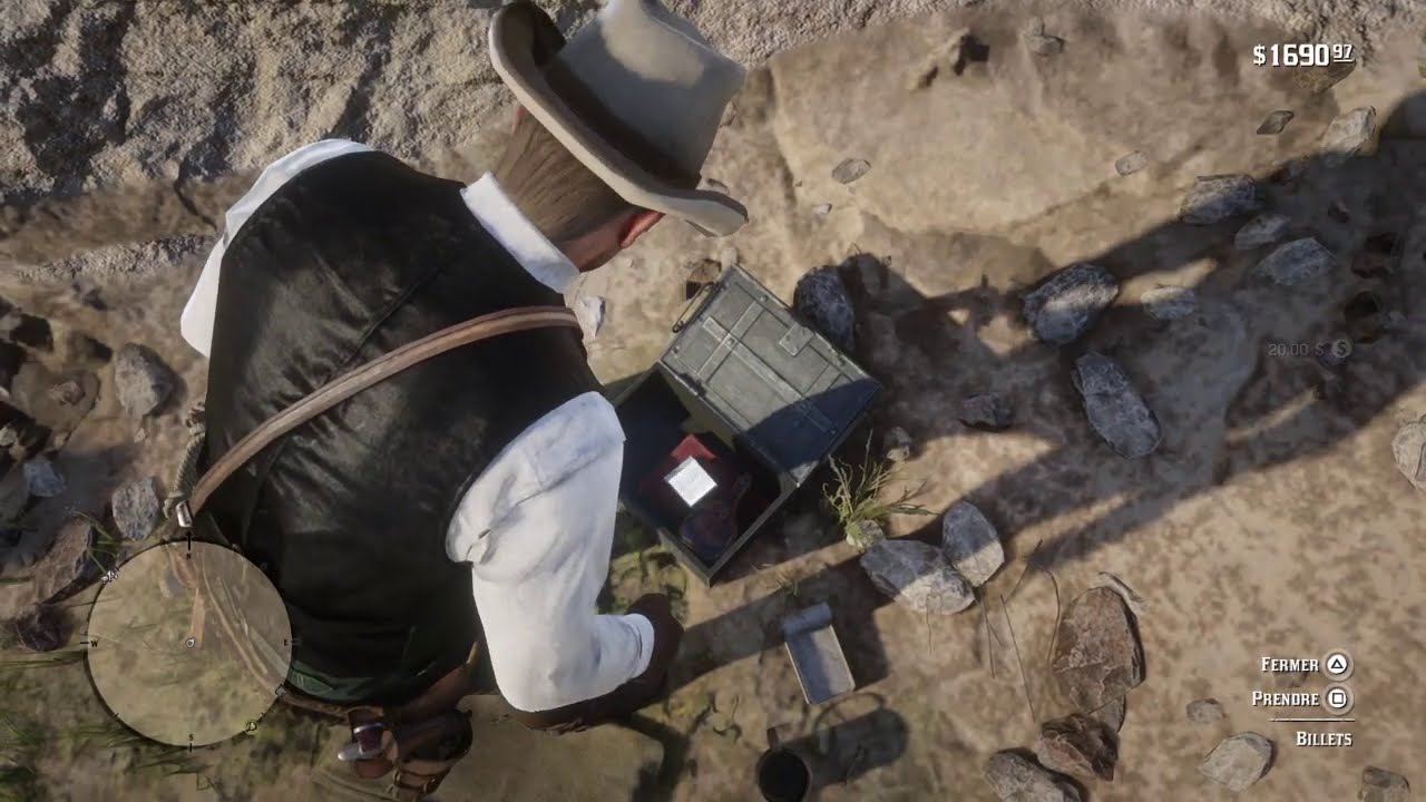 Red Dead Redemption 2/ No 112 Trésor près de Valentine, à Twin Stack ...