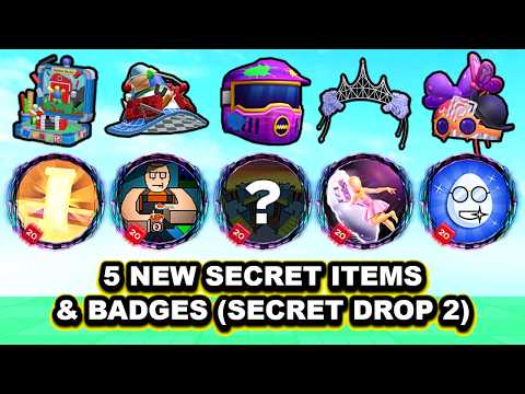 How To GET ALL 5 NEW SECRET ITEMS & BADGES (Secret Drop 2) | The Hunt: Roblox 20 [EVENT]