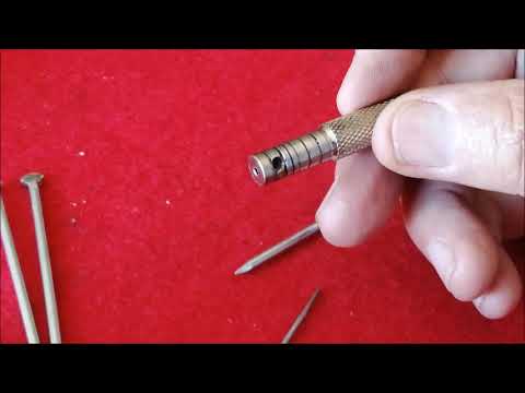 (28) Make a disc detainer pick and then use it - YouTube