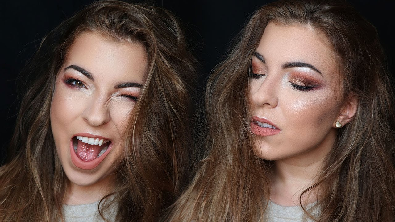 Morning Routine + Easy Smokey Eye | Makeup Tutorial - YouTube