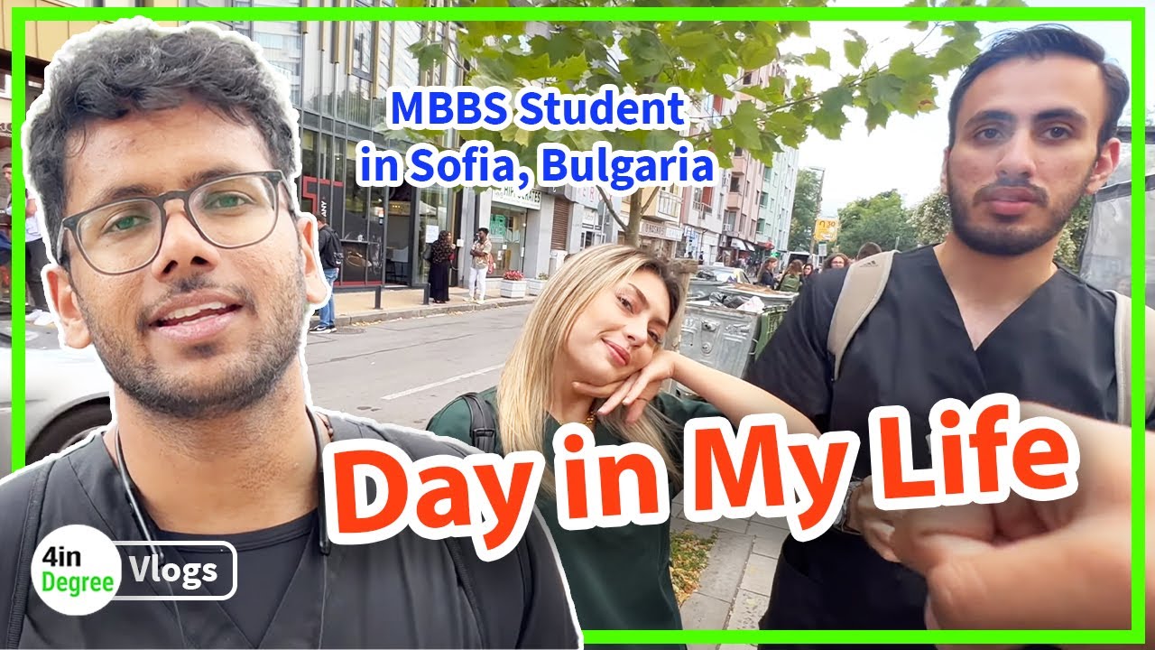 Day in My Life of an MBBS Student in Sofia Medical University, Bulgaria | 4inDegree Vlogs - YouTube