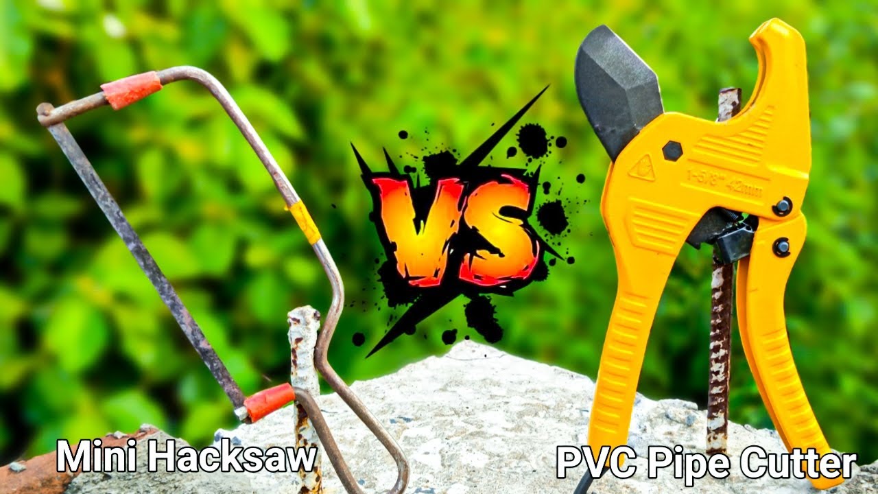 Which Best Hacksaw🆚Pvc Pipe Cutter 😱😇😇 - YouTube