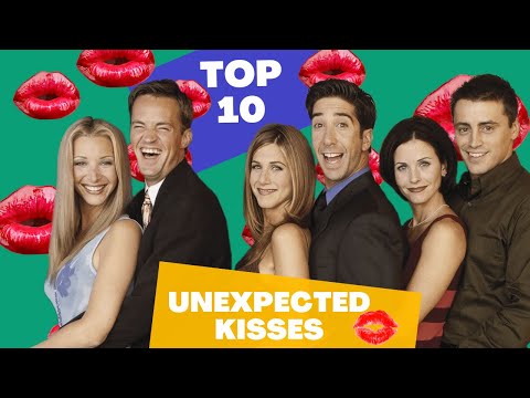 Top 10 Most Unexpected FRIENDS Kisses | Central Perk | Friends