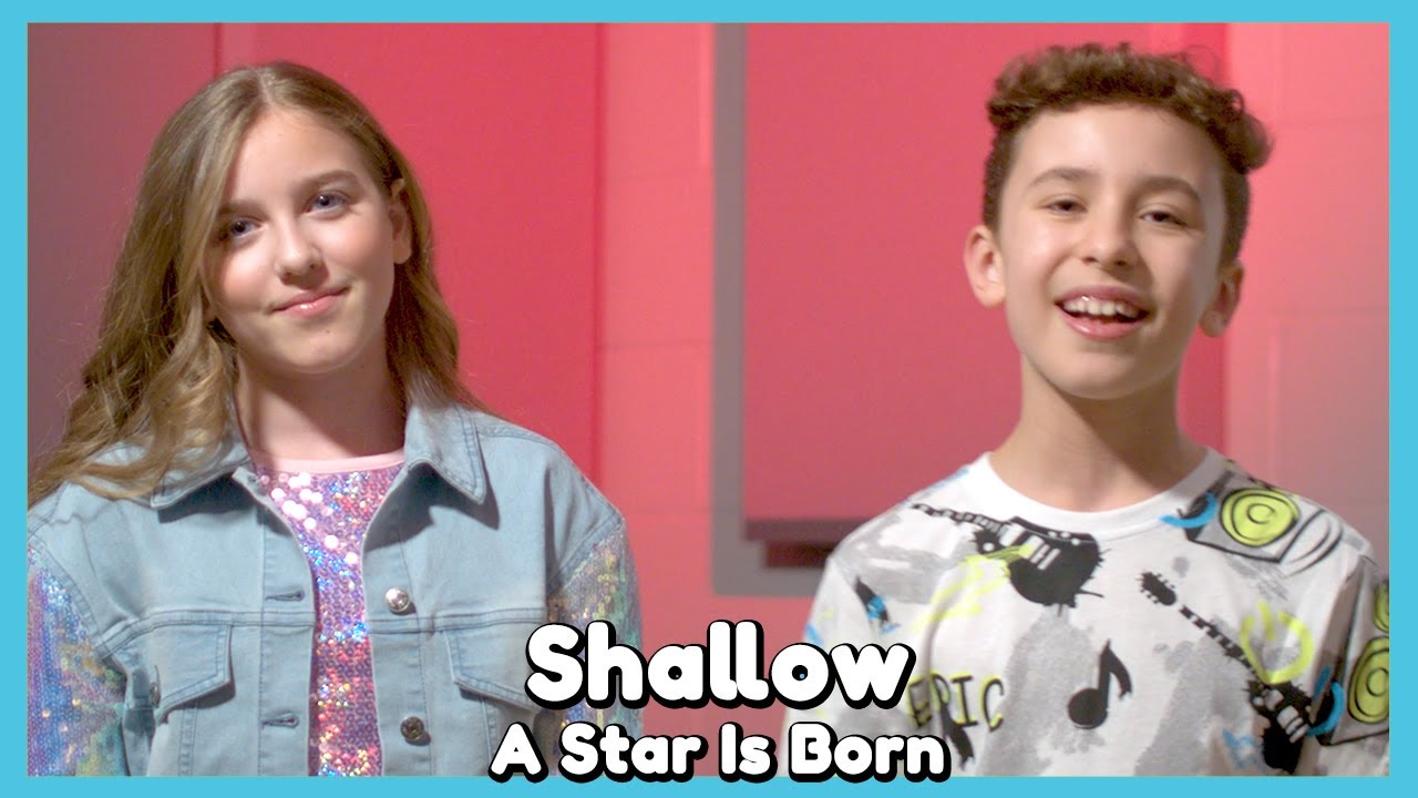 Shallow - Lady Gaga and Bradley Cooper | Mini Pop Kids Cover - YouTube