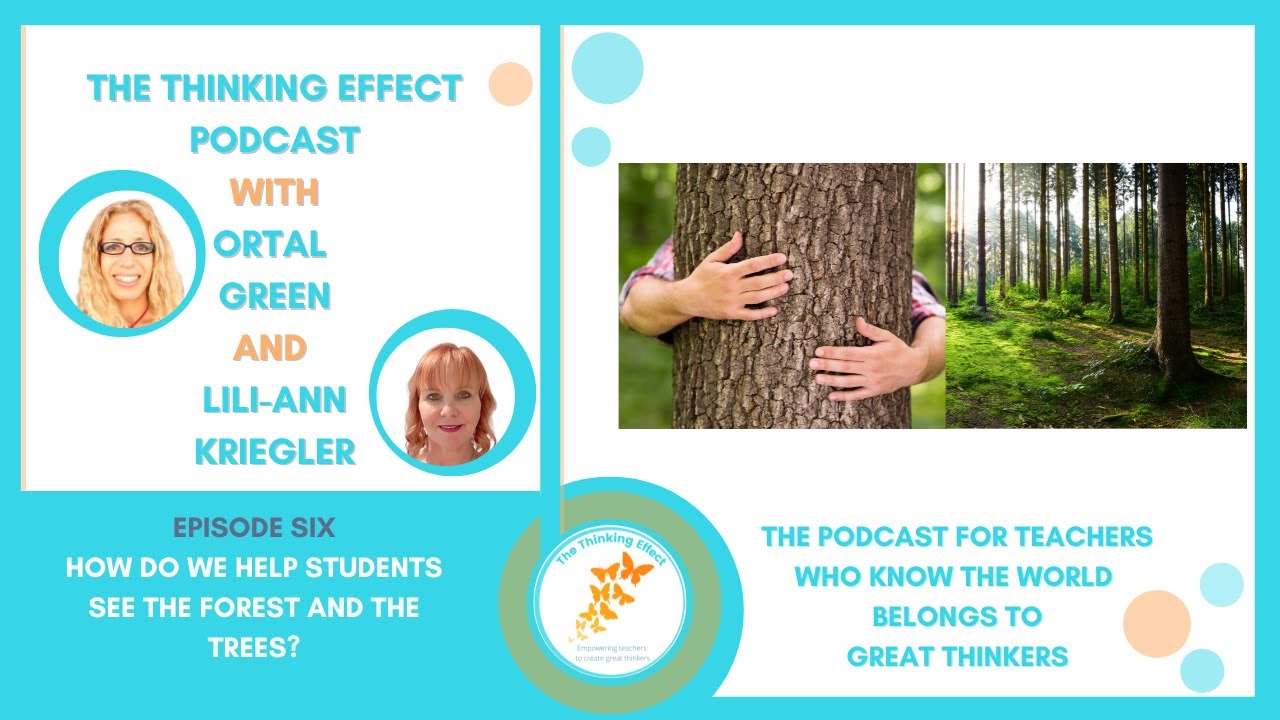 EPISODE 6 - HOW CAN TEACHERS HELP STUDENTS SEE THE FOREST AND THE TREES ...