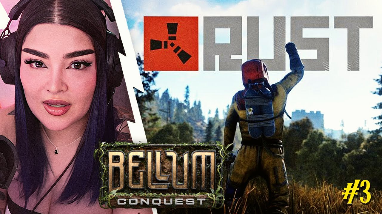 CAPRI JUGANDO BELLUM CONQUEST | RUST | DÍA #3 - YouTube