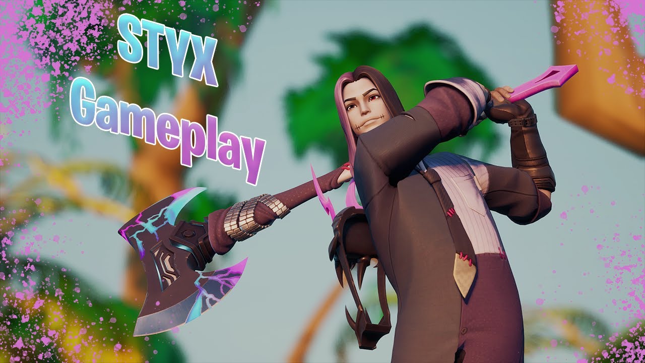 Fortnite Styx Gameplay | June Crew Pack - YouTube