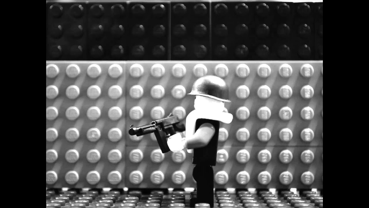 Lego Thompson Sub-Machine Gun Test - YouTube
