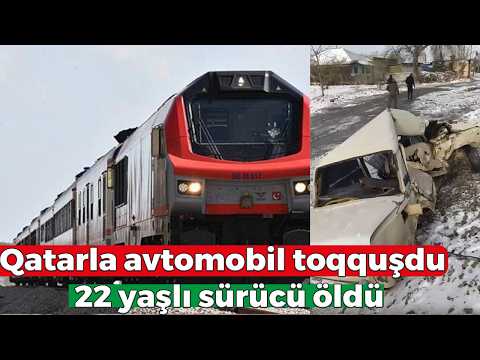 Xaçmazda avtomobil teplovozun qarşısına çıxıb, ölən var