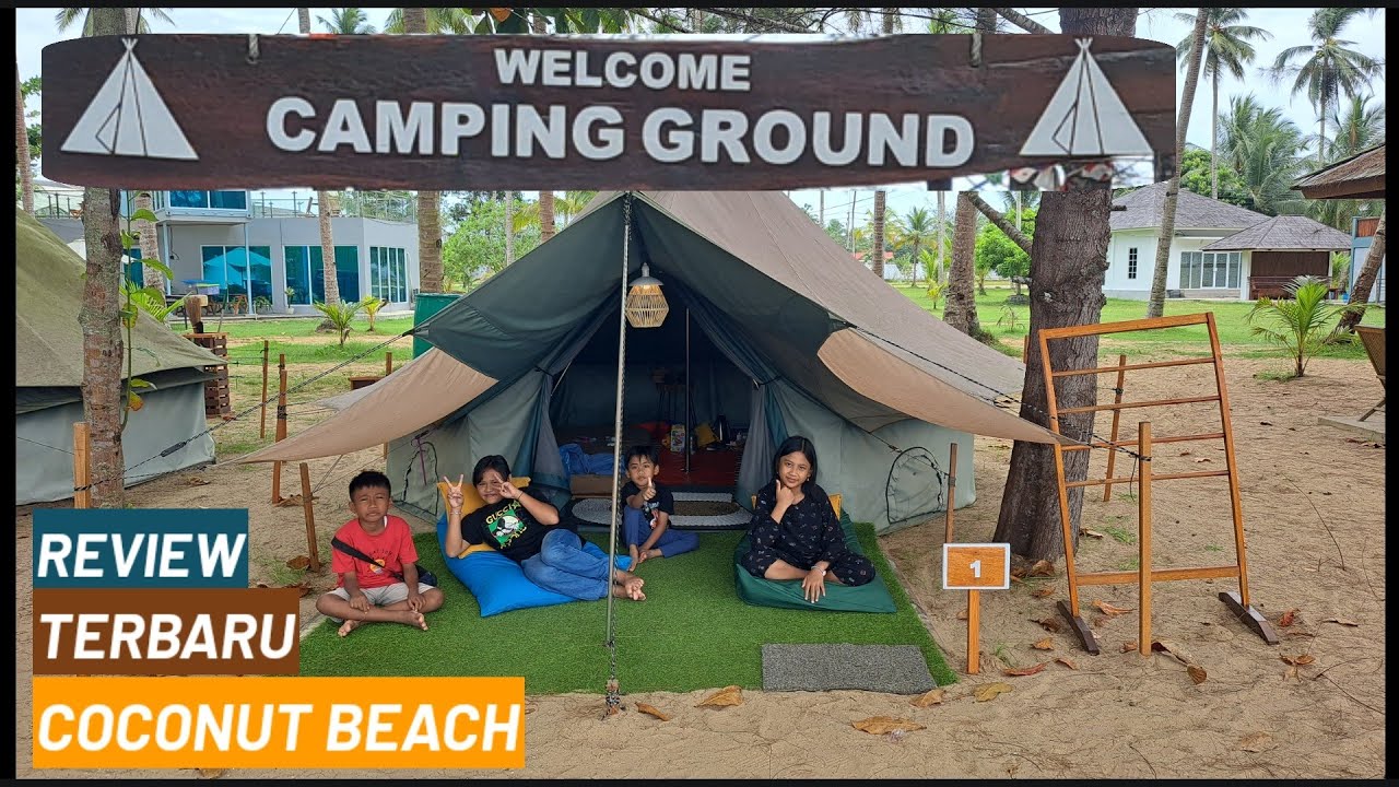 Coconut Beach Samboja Wisata Pantai Asyik Buat Camping,Penginapan dan ...