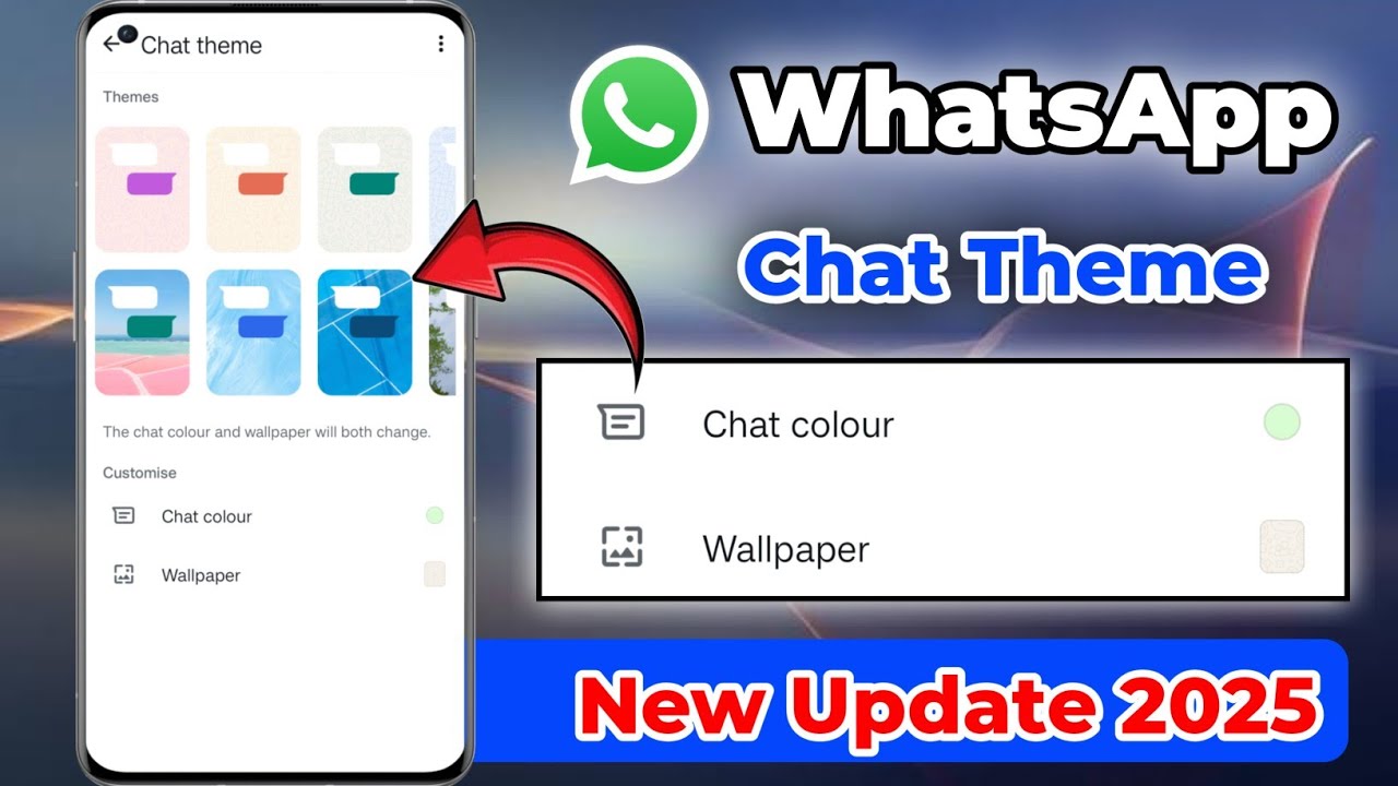 WhatsApp Chat Theme New Update | WhatsApp New Features | WhatsApp Chat ...