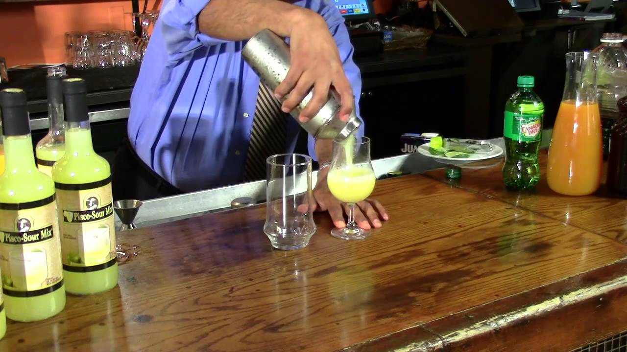 Pisco Sour de Maracuya, Mango, Chicha Morada y Chilcano - YouTube