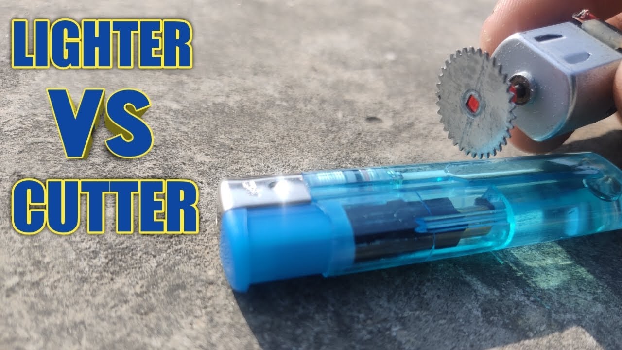 LIGHTER VS CUTTER | @thewoc - YouTube