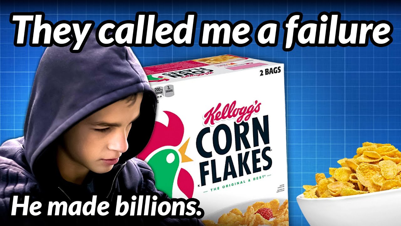 Dad: "You're a failure", Son: Invents Corn Flakes Using Leftovers - YouTube