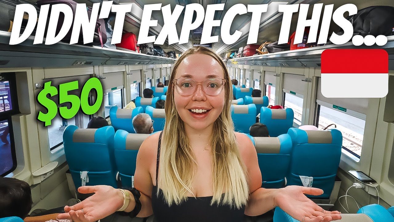 Indonesian Train Travel is INCREDIBLE! (Bandung to Yogyakarta) 🇮🇩 - YouTube